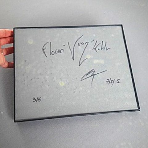 Autographed Table Cloth - Venom Trickshots